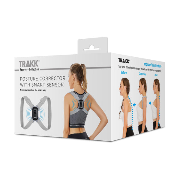TRAKK Smart Posture Corrector with Sensor Vibration Reminder – Trendilize